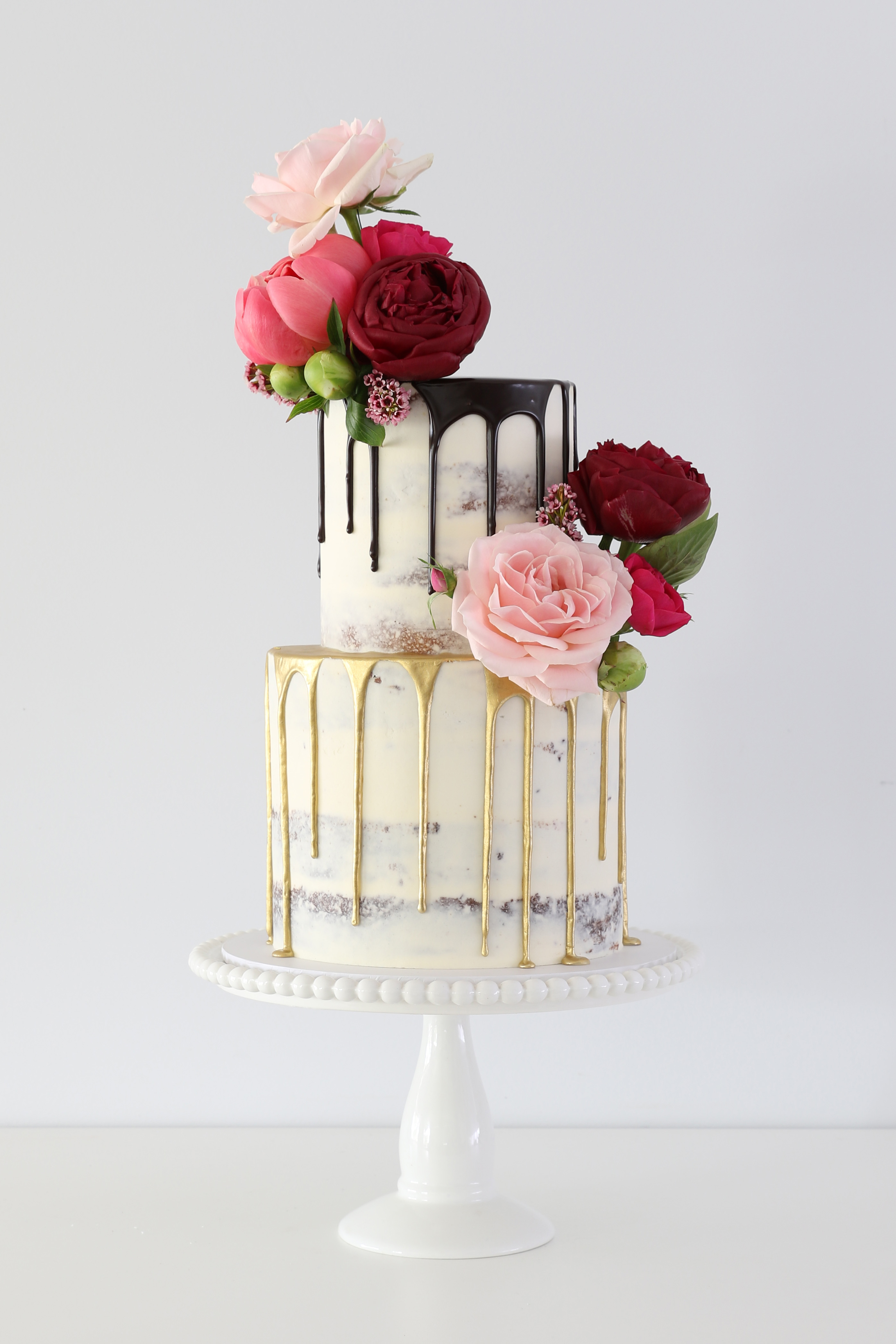 Buttercream Wedding Cakes | Naked Cakes | Macaron Towers